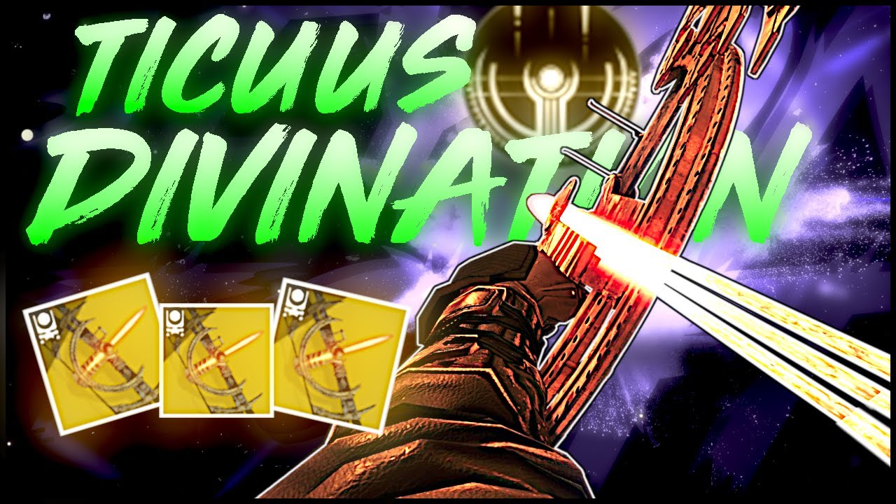 The NEW TICUU'S DIVINATION Exotic Bow, First Impressions in PvP (BOW ...