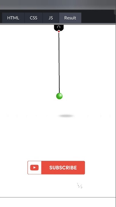 how to make pendulum using Html Css #coding #viral #shorts #css - YouTube