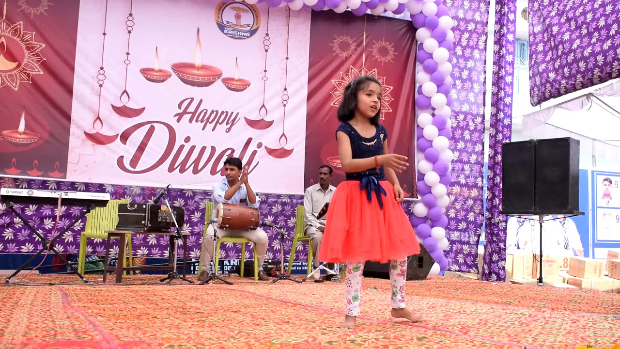 Diwali Celebration Program Dance 1 - YouTube