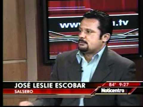 Cantante JOSE LESLIE ESCOBAR - Entrevista en Noticentro Canal 4 - YouTube