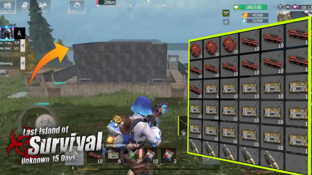 Big Base Raid/last Island Of Survival Last day of rules Survival Raid ...