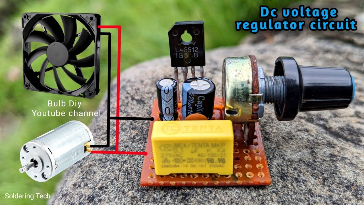 Simple but useful circuit | How to make DC motor, fan speed controller ...