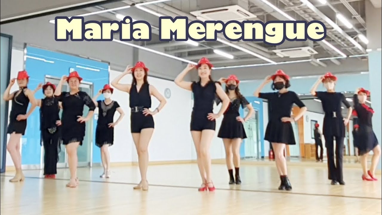 [초급] Maria Merengue - Line Dance - YouTube