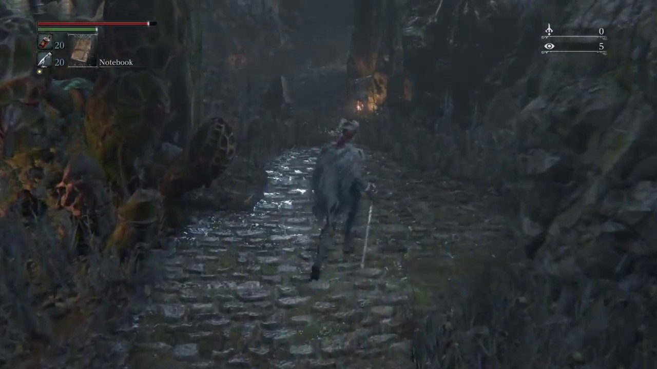 Bloodborne - quick shortcut to Shadows of Yharnam boss fight - YouTube
