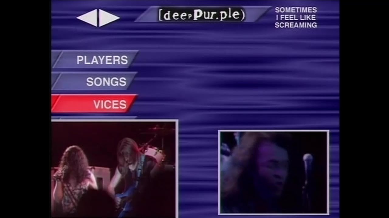 Deep Purple - Sometimes I Feel Like Screaming (Clip 1996) - YouTube