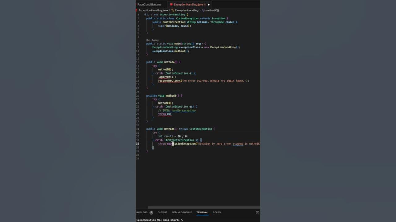Exception In Core Java Coding Javacoding Interviews Programming 6898