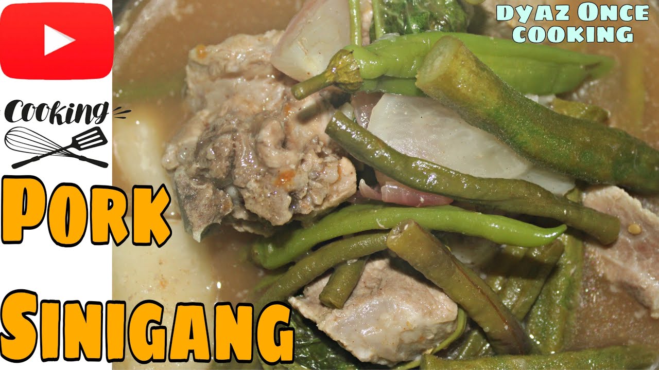 PORK SINIGANG| PORK IN TAMARIND SOUP| Knorr Sinigang Original Mix ...