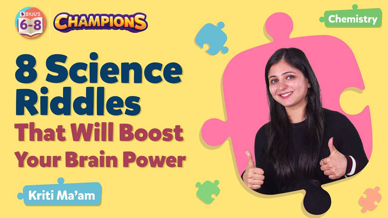 8 Science Riddles To Test Your Intelligence and Boost Your Brain Power ...
