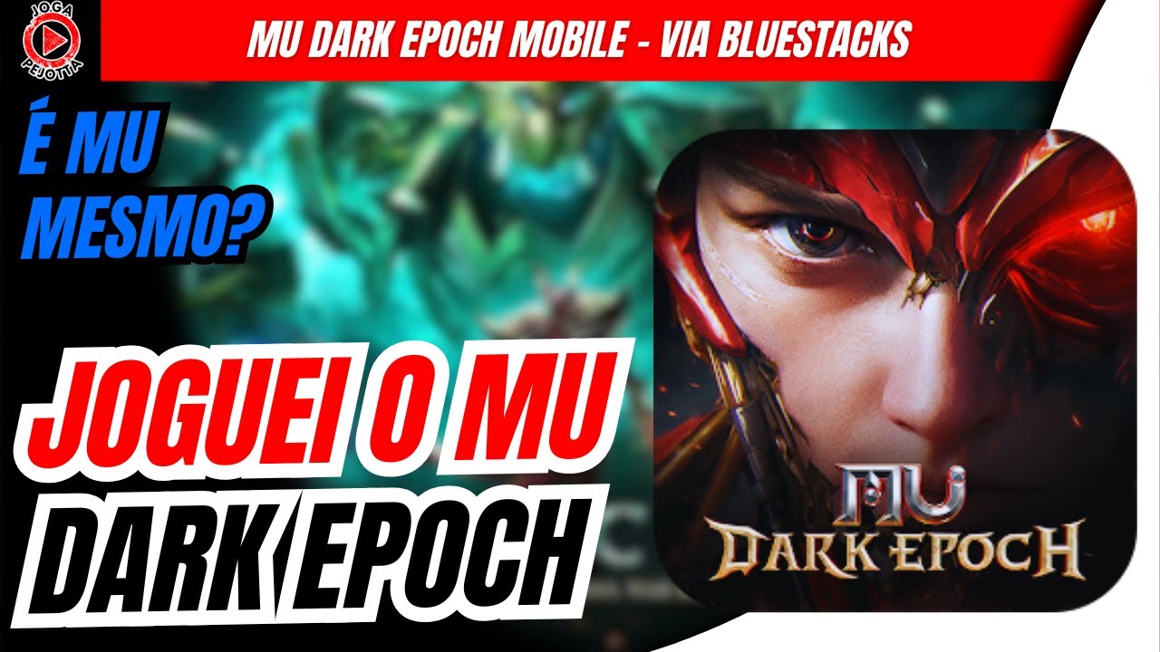 MU DARK EPOCH MOBILE - JOGUEI NO PC (ou pelo menos tentei) - É BOM ...