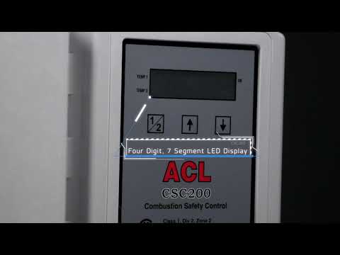 ACL CSC 200 Burner Management Systems/Combustion Safety Controller ...