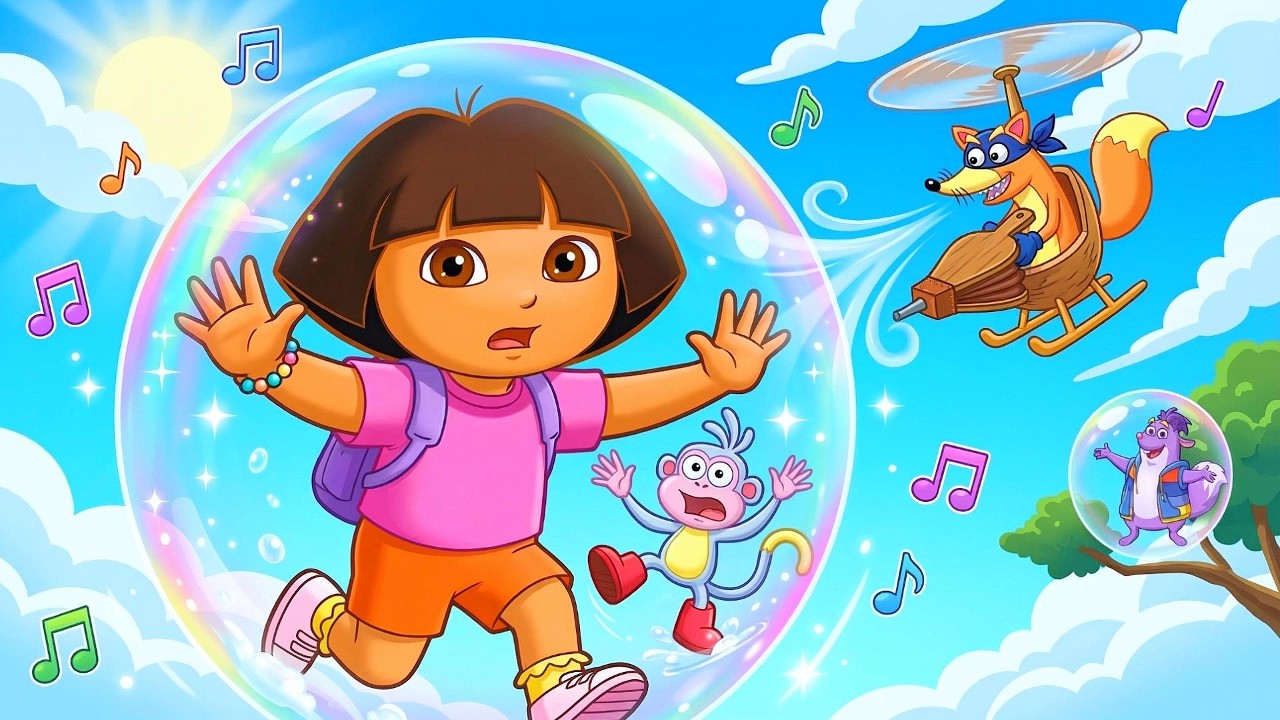 Dora And Friends : The Giant Bubble Flight Adventure in the Sky! 🎈 ...