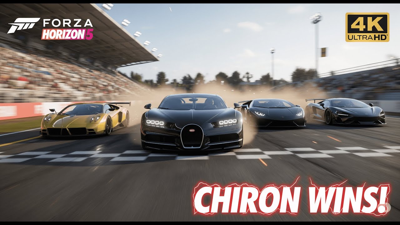 FH5 Bugatti Chiron Race | Beast Mode Activated 🔥| Gameplay #fh5 # ...
