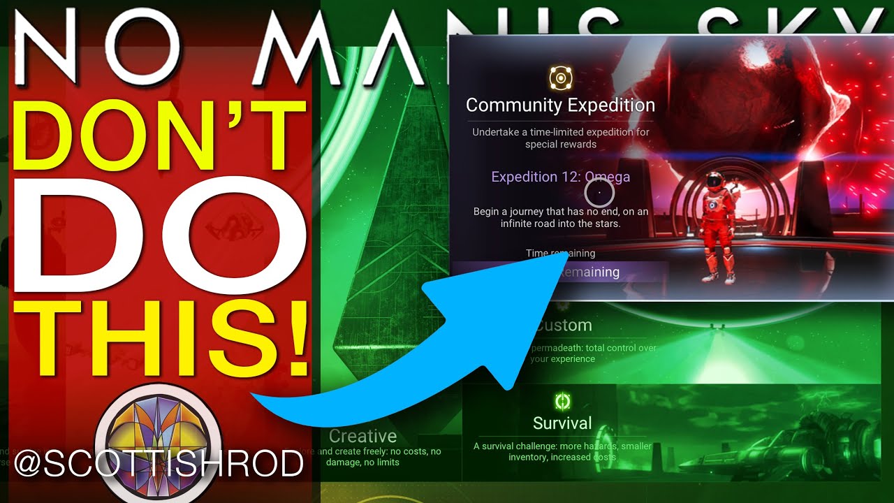 Don't Do This! Expeditions Guide The Best Way To Play Omega - No Man's ...