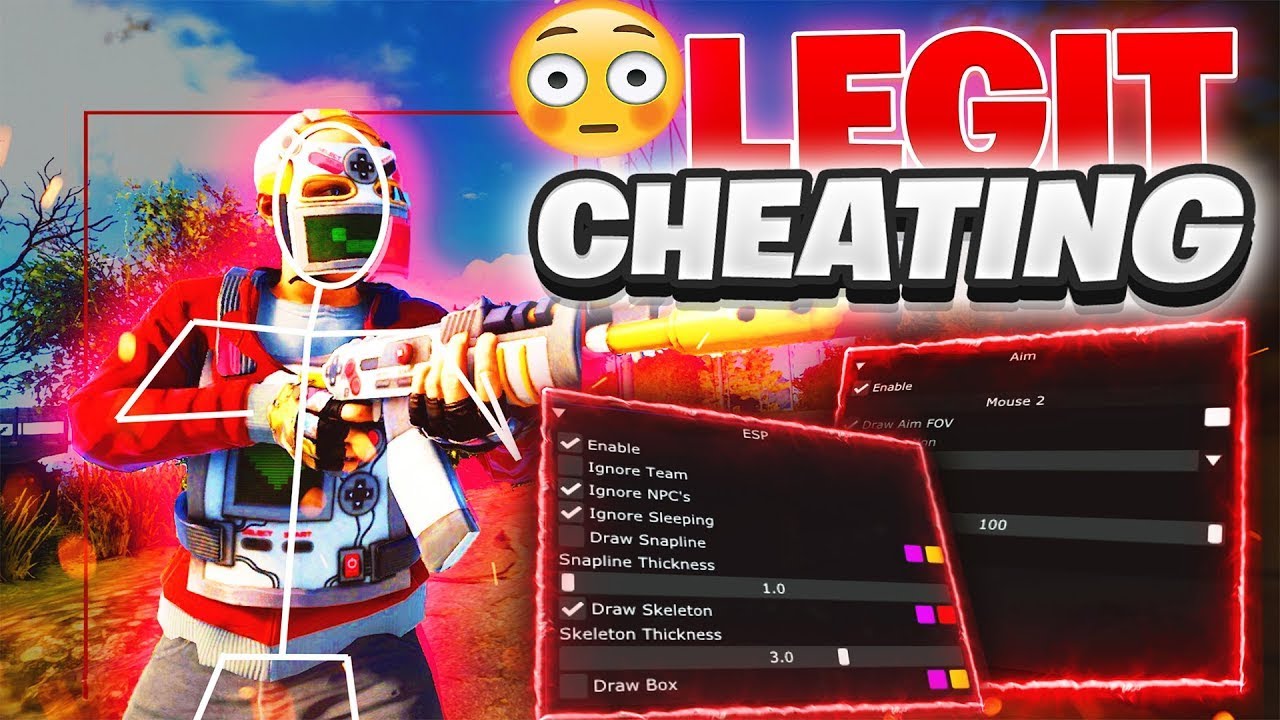 legit cheating in RUST - YouTube