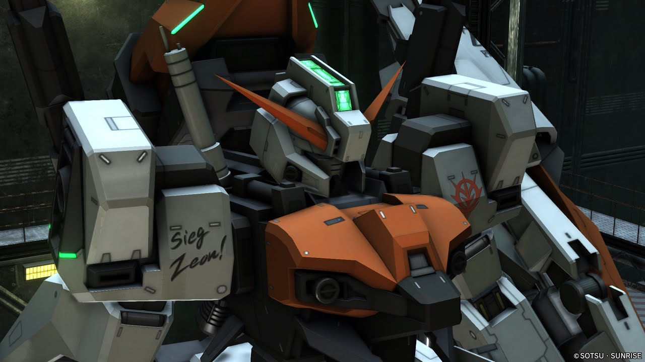Gundam Haze'n-thley, Rated 1/5 w/ Text Commentary (GBO2) - YouTube
