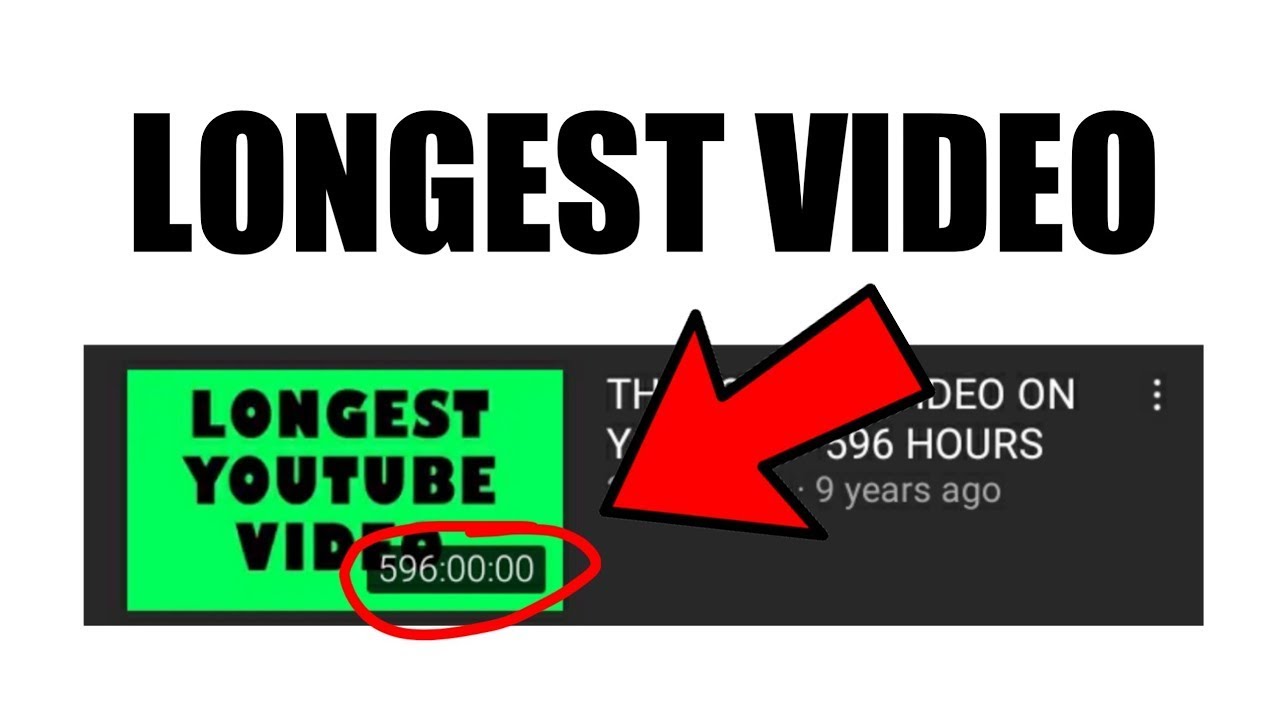 Top 3 Longest video ever exists on youtube😮😨😲 |#shorts #top #longest ...