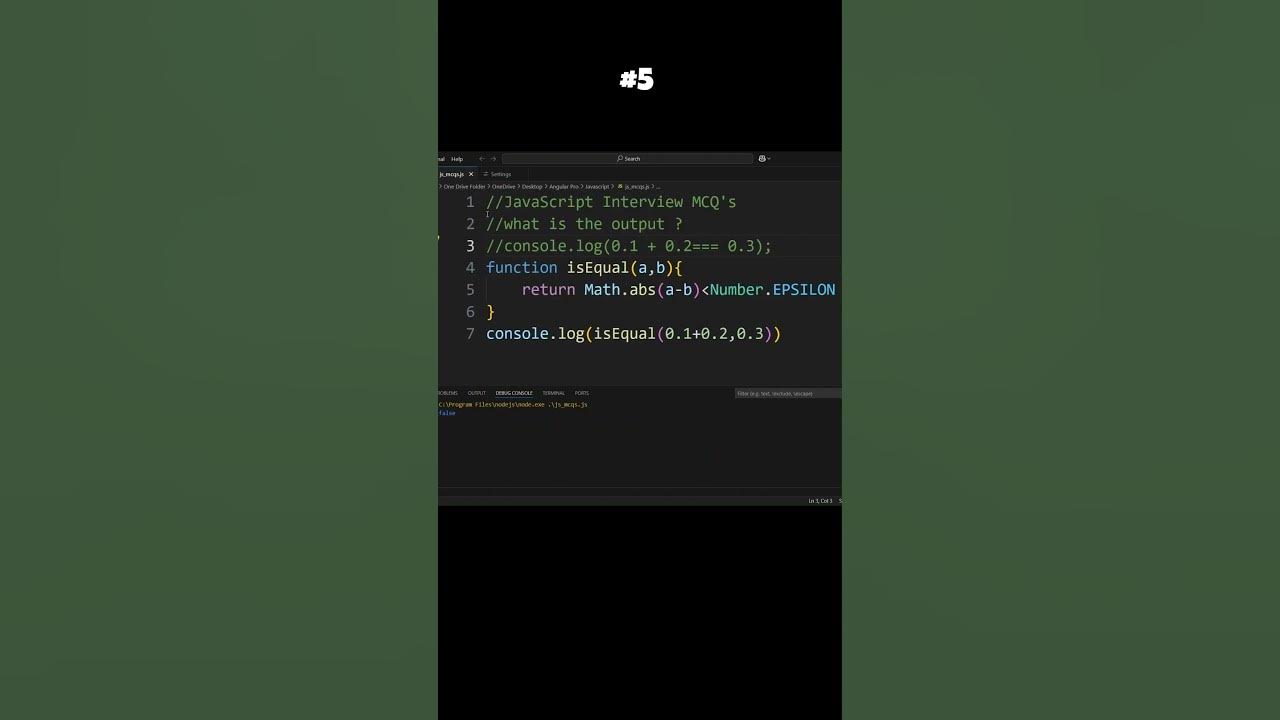 👉#5 "Can You Solve This JavaScript MCQ?|Only 1% Get It Right!🚀 #JavaScript #SoftwareYatra" - YouTube