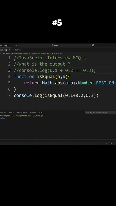 👉#5 "Can You Solve This JavaScript MCQ?|Only 1% Get It Right!🚀 #JavaScript #SoftwareYatra" - YouTube