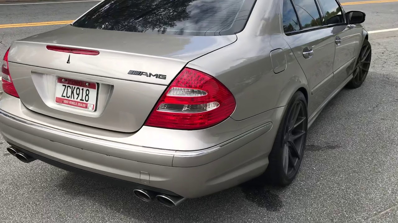 2005 Mercedes E55 AMG Custom - YouTube