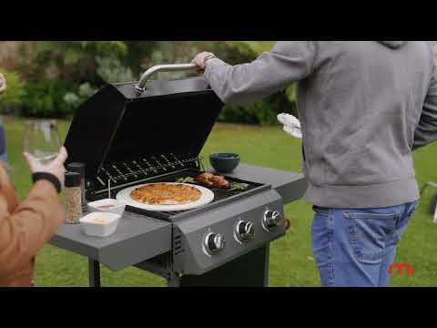 Megamaster Onyx Series 3 Burner Patio Gas Braai
