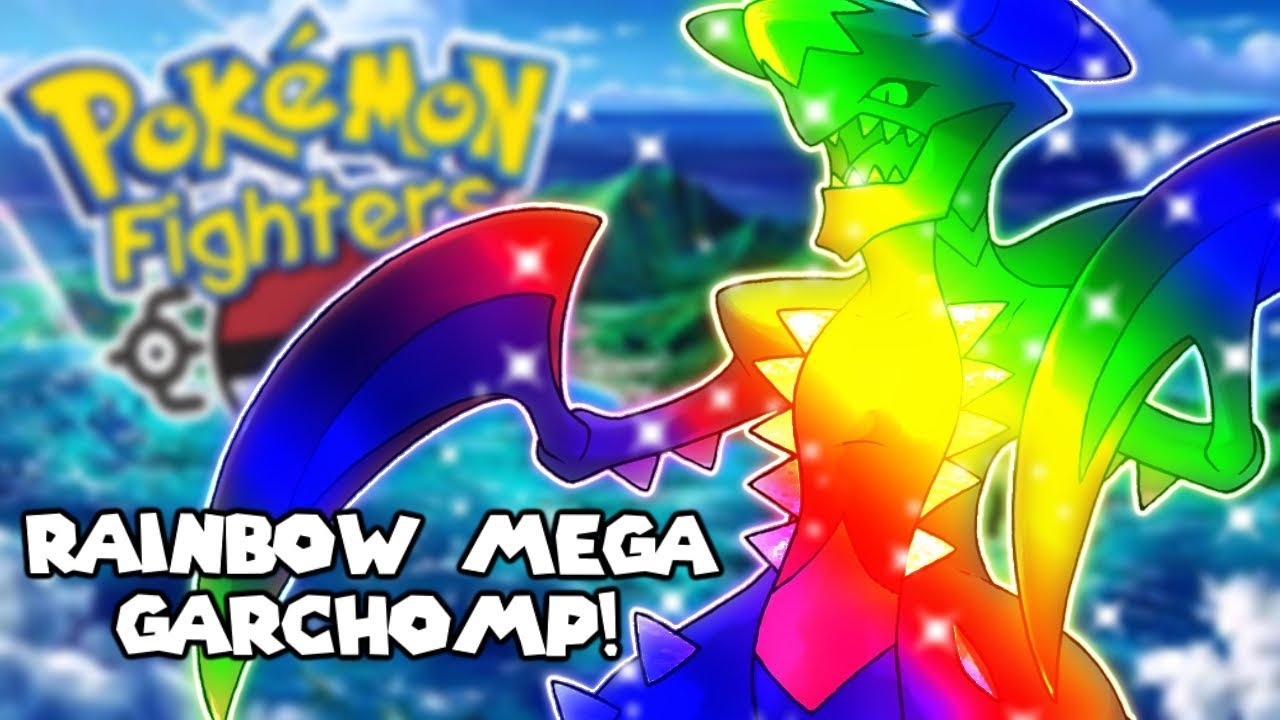 *CODES* RAINBOW MEGA GARCHOMP! - Pokemon Fighters EX - YouTube