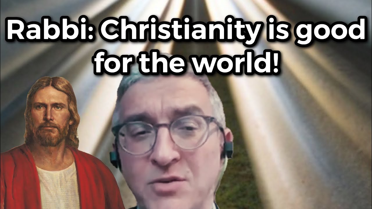 Rabbi: Christianity is Good for the world! Rabbi Pesach Wolicki - YouTube