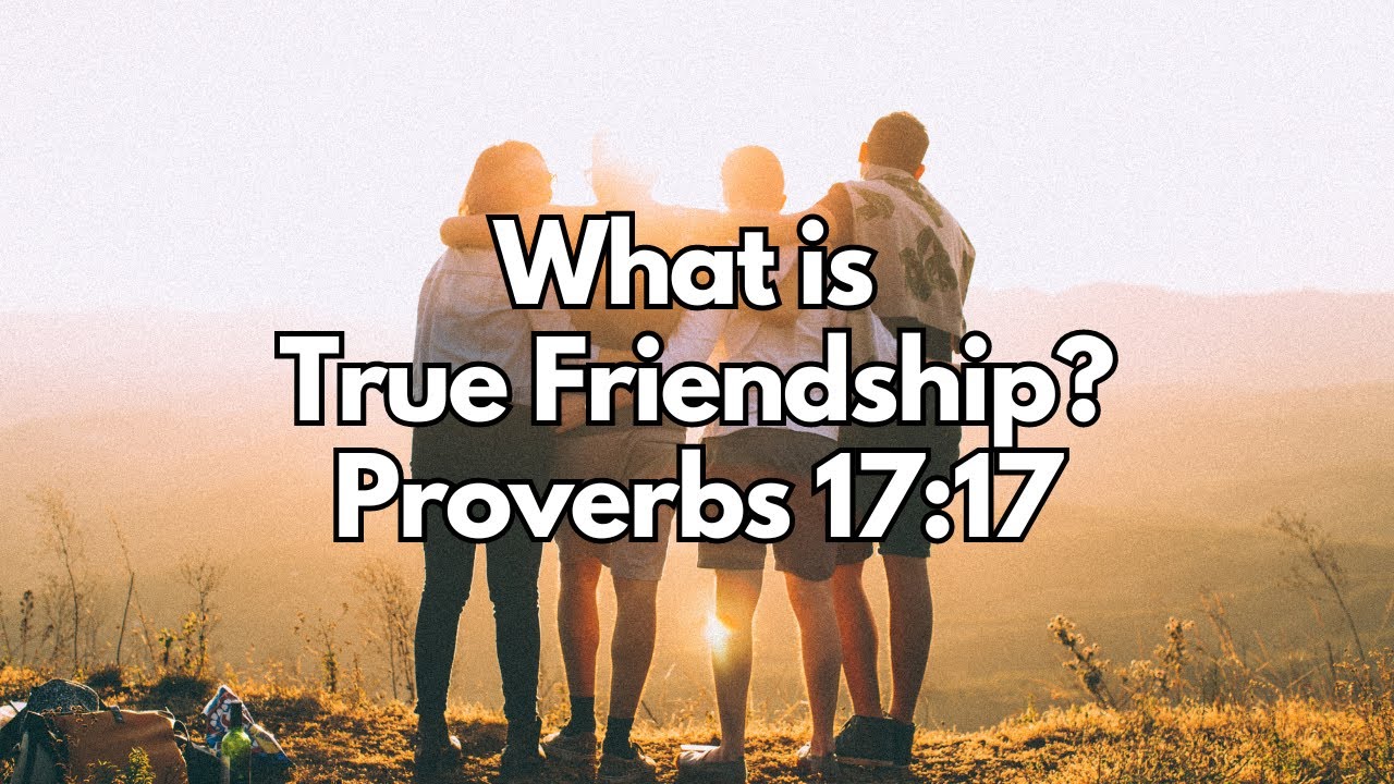 What is True Friendship? - Proverbs 17:17 - Daily Devotion - Daily ...