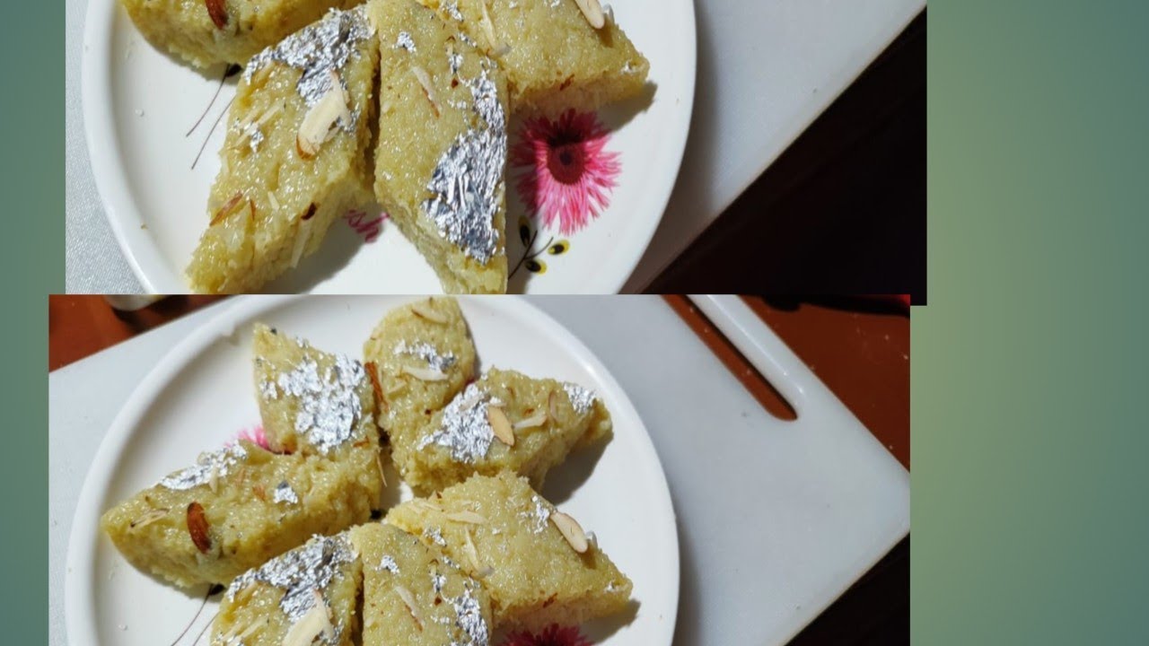 YUMMY GIRRI BURADA KI BARFI HEALTHY GHAR MAIN KAISE BNAAYE - YouTube