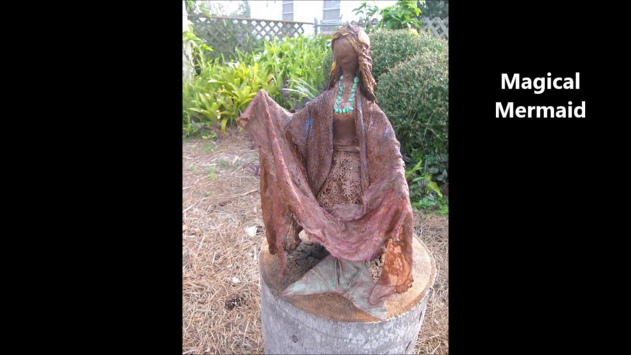 Magical Mermaid | Completed sculpture | Paverpol | #IAmACreator - YouTube