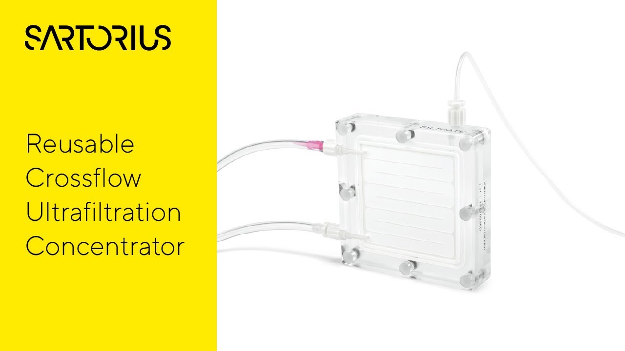 Vivaflow 50R Crossflow Unit: A Reusable Crossflow Ultrafiltration ...