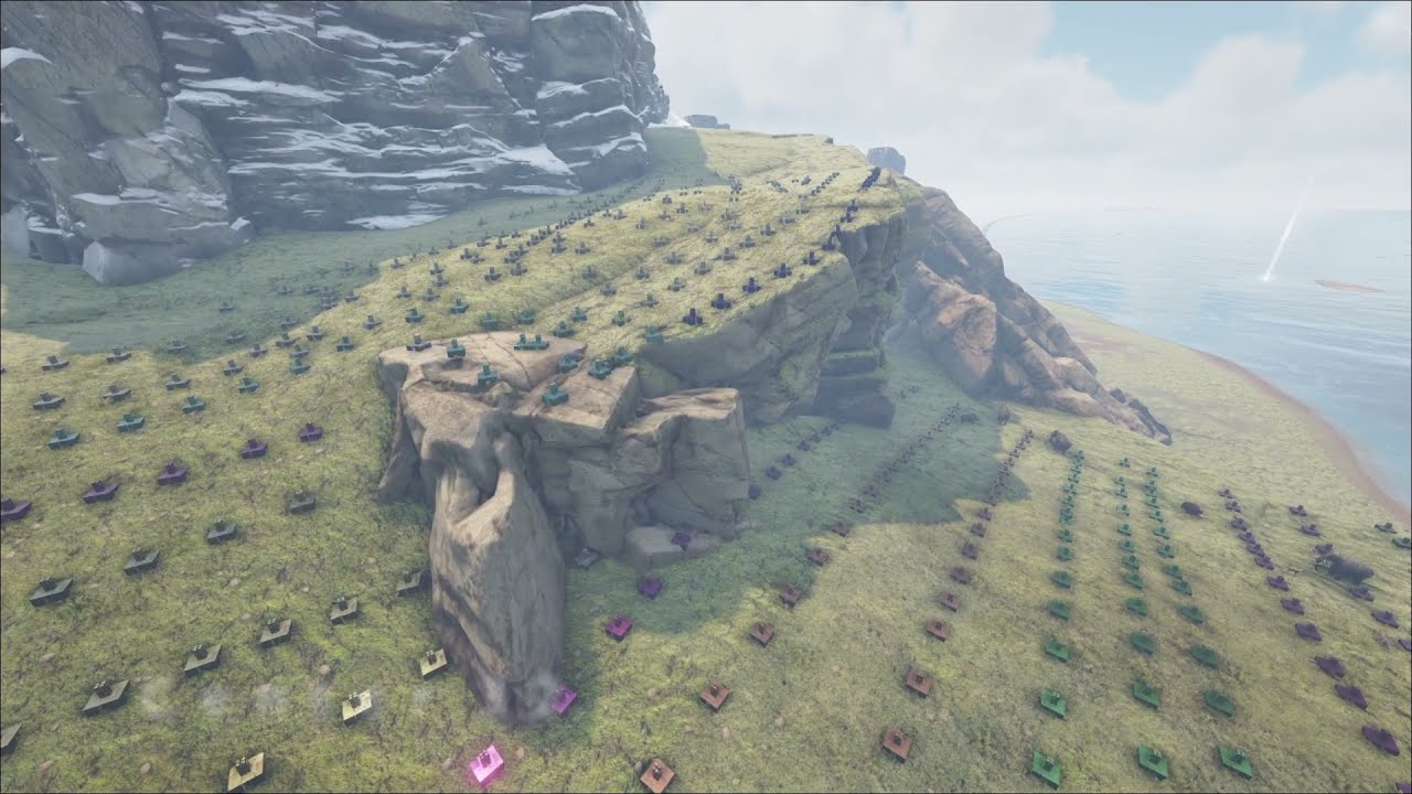 Center North Ice Cave | Basetour | Ark Official SmallTribes | Sury ...