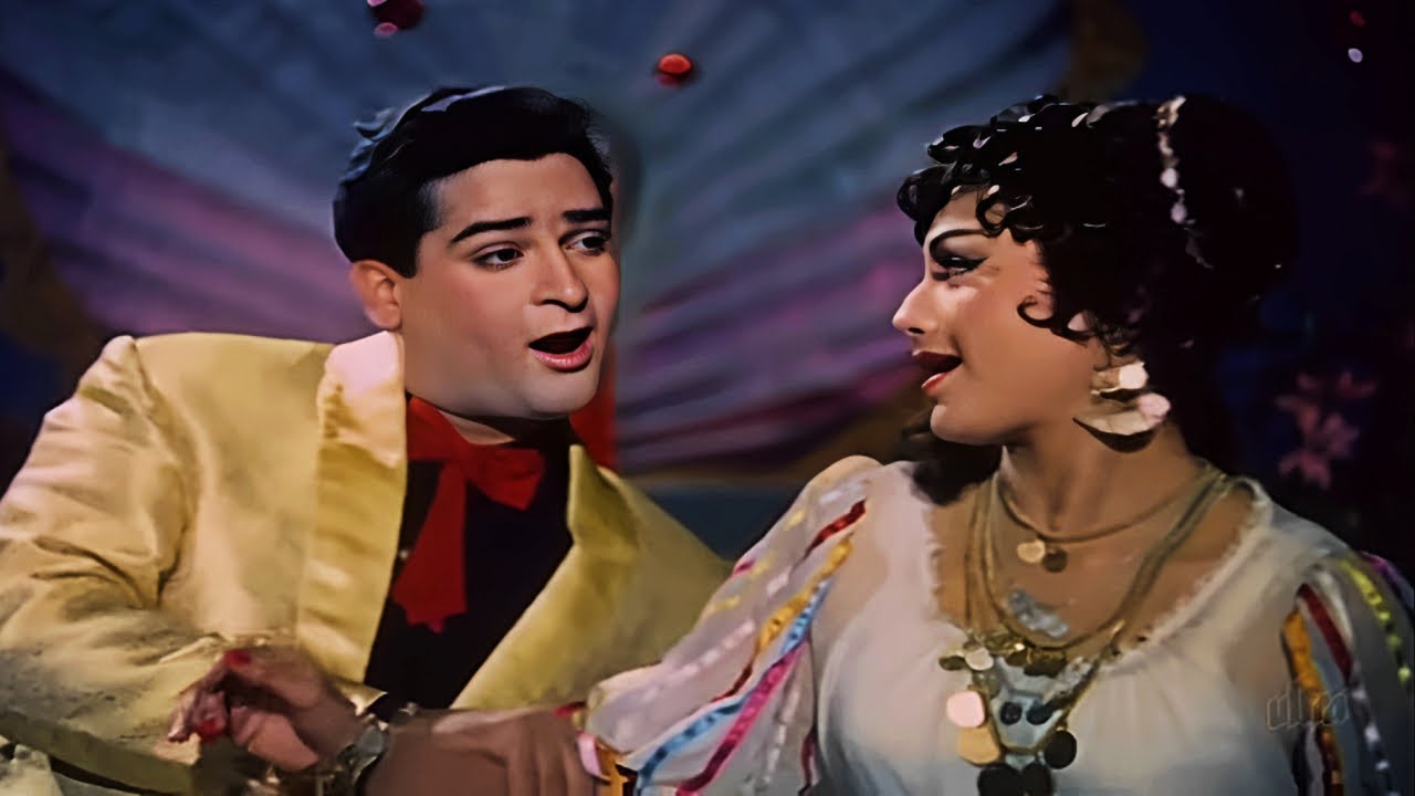 Aai Aai Aa Sukoo Sukoo 4K Song | Mohammed Rafi | Shammi Kapoor, Helen ...