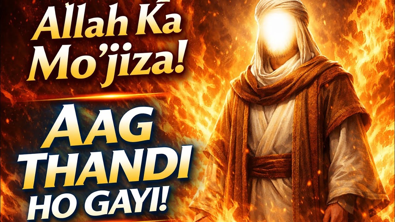 Hazrat Ibrahim (A.S) aur Aag | Tawakkul, Imaan aur Allah ki Qudrat ...