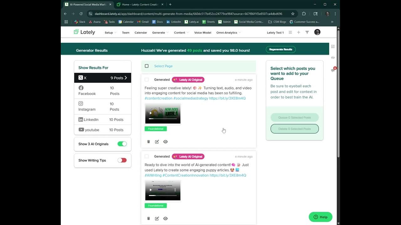 Lately Video/Audio Source Generation - YouTube