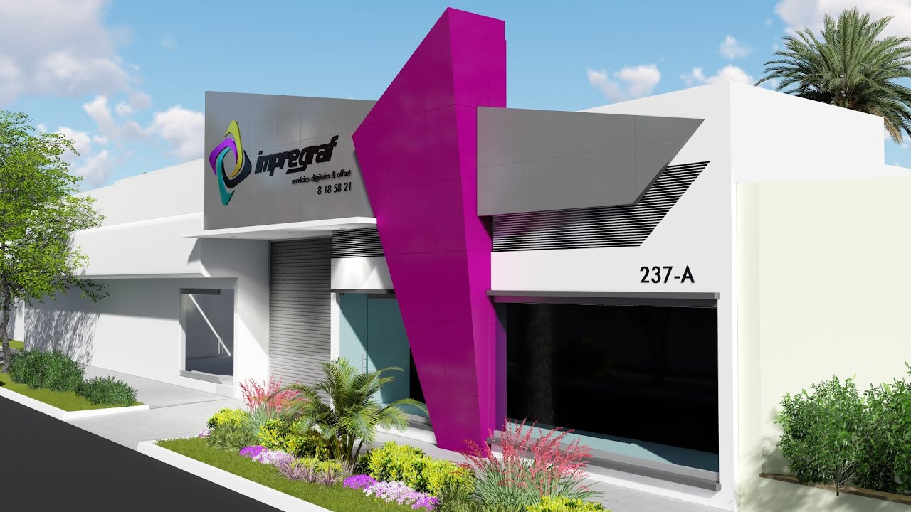 Fachada local comercial - YouTube
