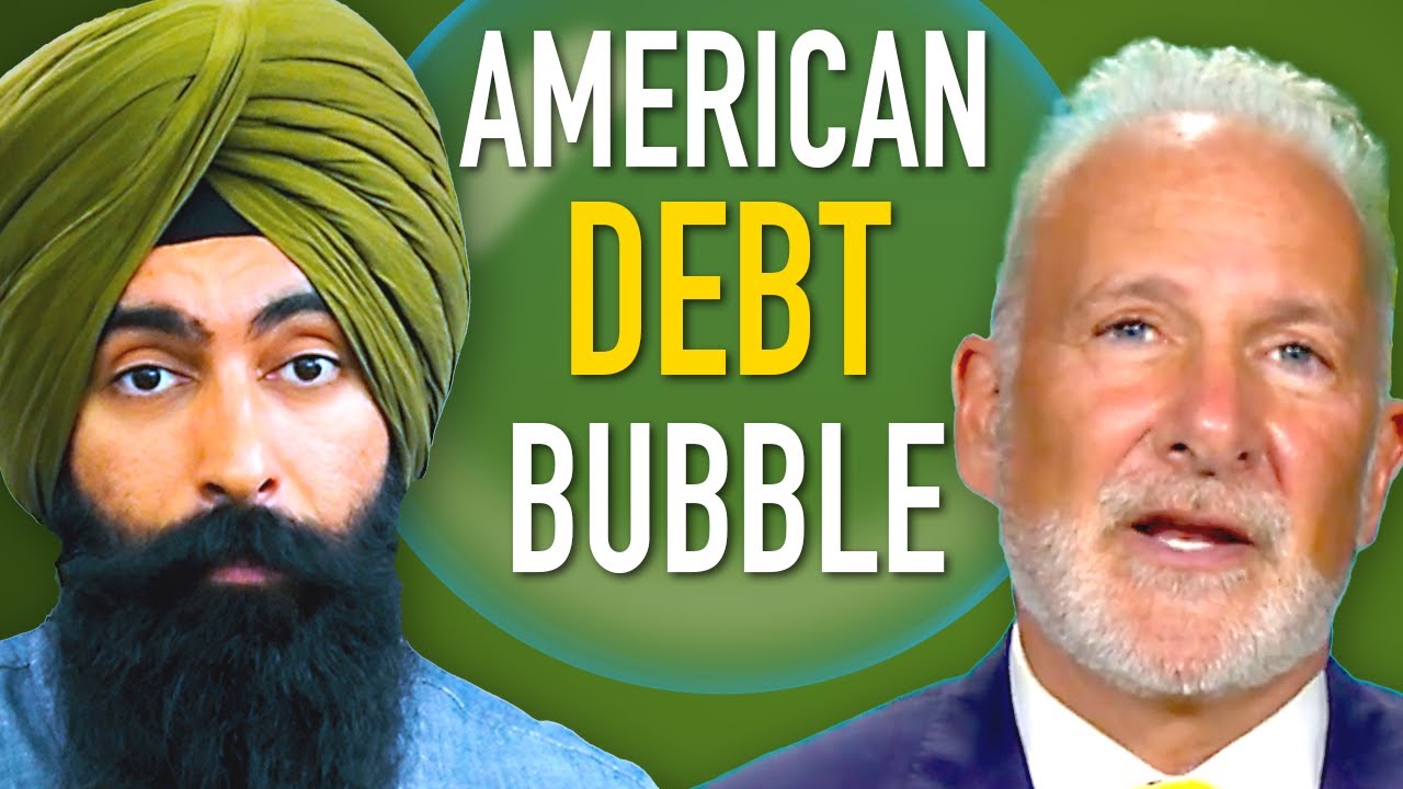 The American Debt Bubble Explained Peter Schiff x Jaspreet Singh - YouTube