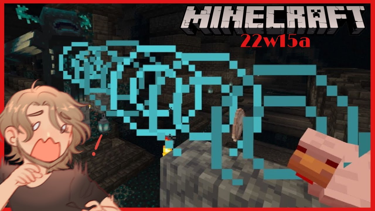 The Warden Has A New Ranged Attack! - Minecraft (Snapshot 22w15a) - YouTube