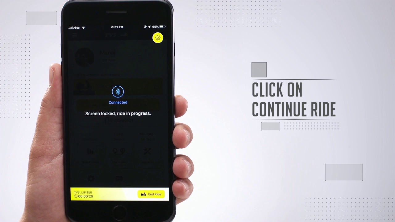 How to Pause and Restart a ride - YouTube