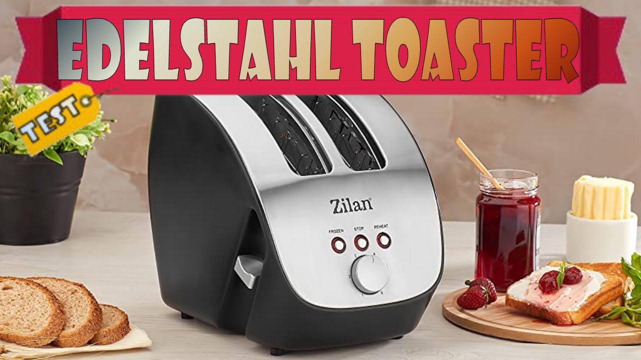 Edelstahl Toaster Bewertung Review Test | 2Scheiben Toaster | Design ...