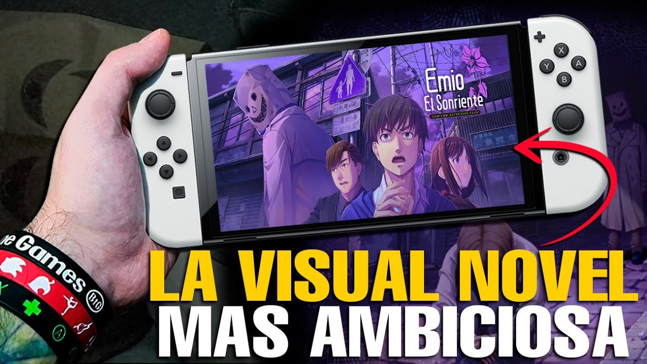 EMIO El Sonriente Es la VISUAL NOVEL más AMBICIOSA en SWITCH!! - YouTube