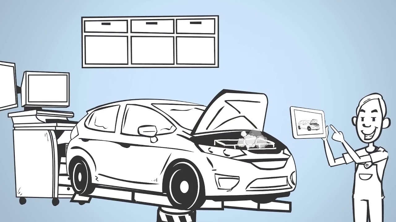 Digital Vehicle Check in for Auto Repair Shops - YouTube