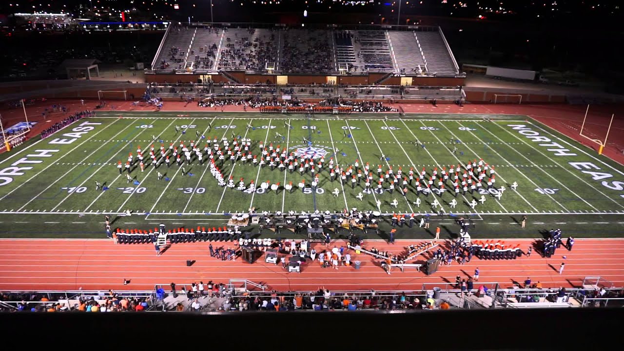 James Madison Mighty Maverick Band and Color Guard 9/12/2015 Halftime ...