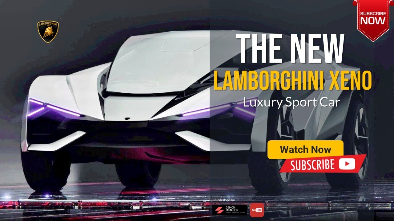The 2023 2024 LAMBORGHINI XENO Super Car Interior Exterior - YouTube