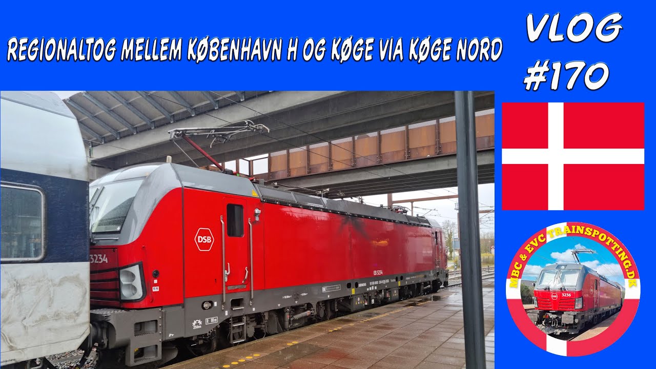Regionaltog mellem København H og Køge via Køge Nord | Trip report (1 ...