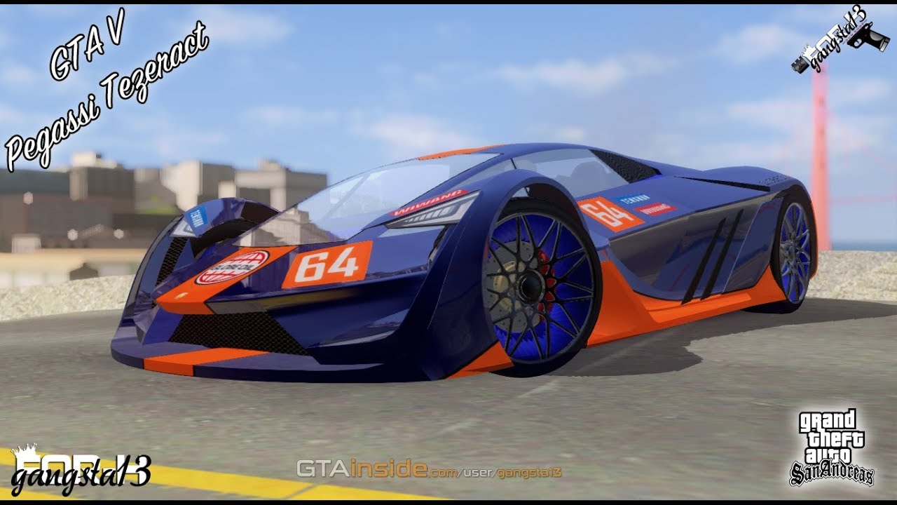 GTA V Pegassi Tezeract for GTA San Andreas 4K - YouTube