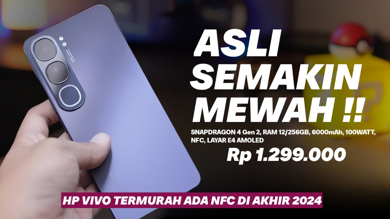MENANG BANYAK, RAM 12/256GB, 6000mAh - HP VIVO TERMURAH PUNYA NFC DI ...
