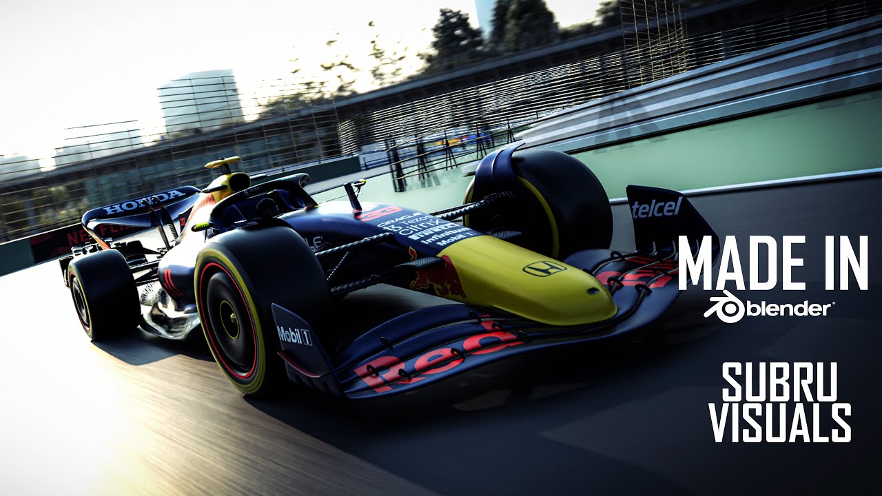 F1 Animation Done in Blender - YouTube