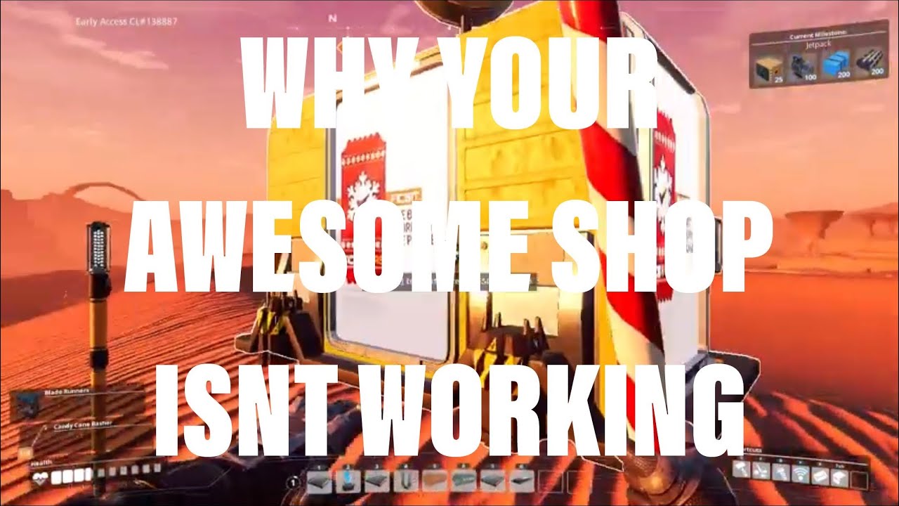 Why your Awesome Shop isn't working Satisfactory - YouTube