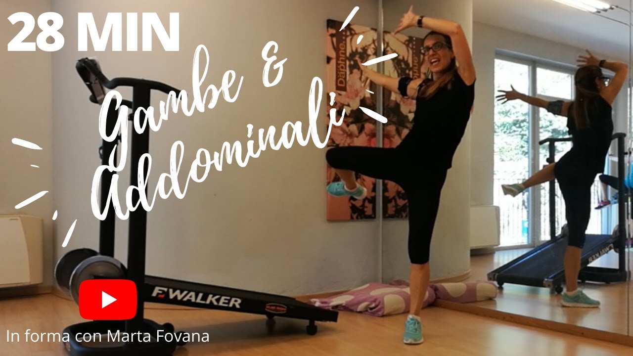GAG Workout // Tonifica e Modella Gambe - Addominali - Glutei a casa ...