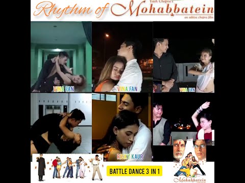 Rhythm of Mohabbatein parodi india versi indonesia Vina Fan VS Risky Kaur | Siapa dancer terbaik?